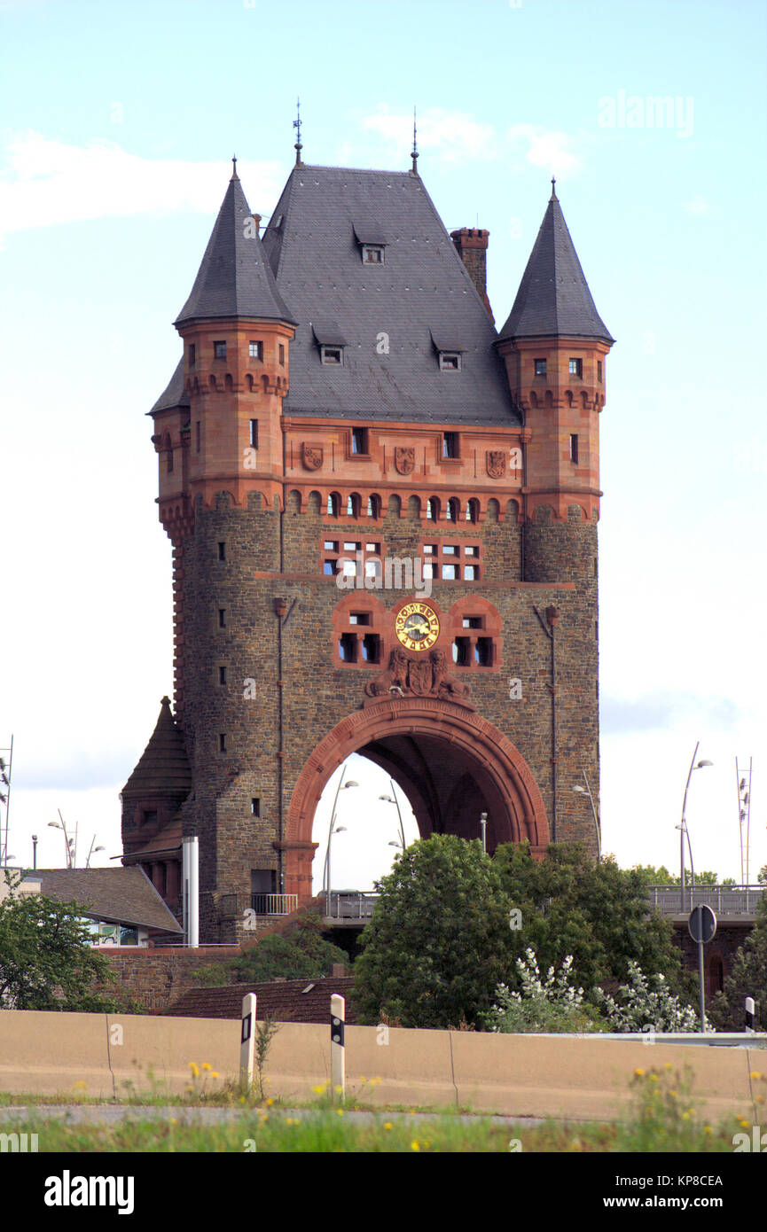 Nibelungenturm near Worms am Rhein Stock Photo - Alamy