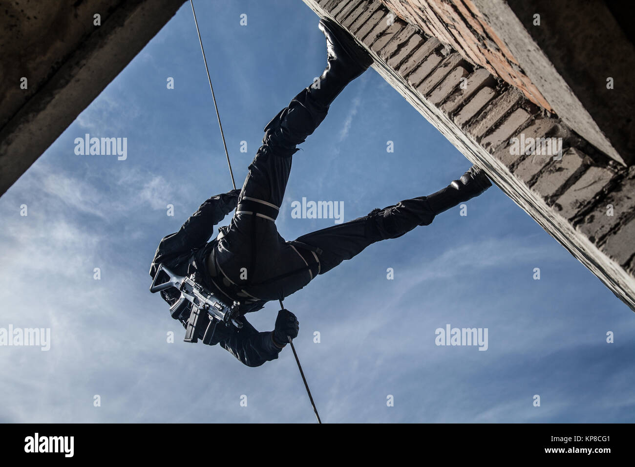 Police assault operation Stock Photo - Alamy