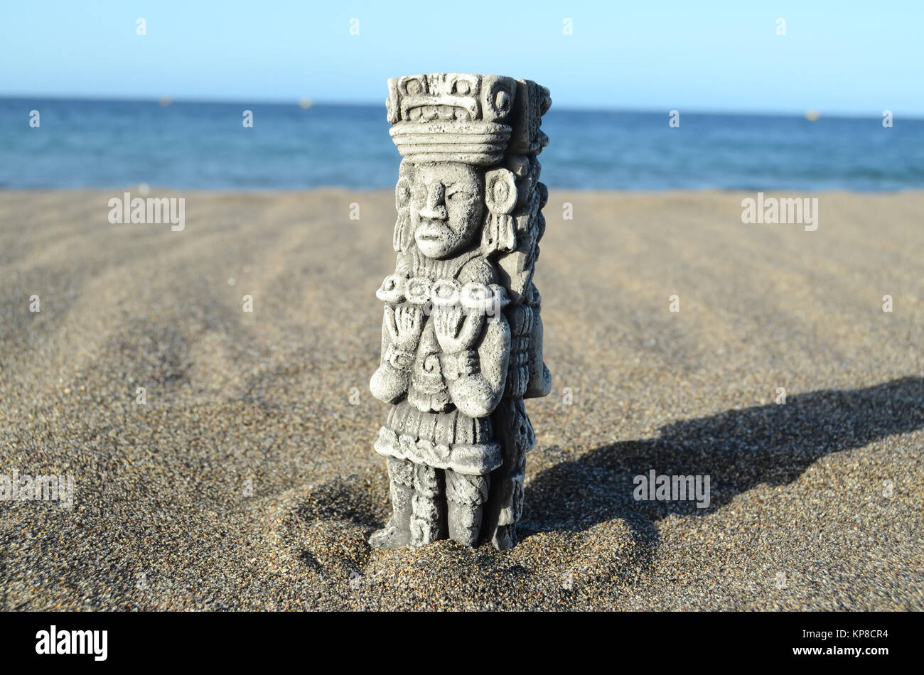 Sand sculpture inca temple hi-res stock photography and images - Alamy
