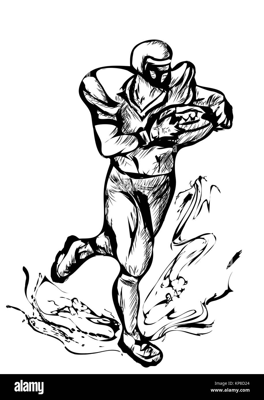 Vector soccer player uniform Black and White Stock Photos & Images - Alamy