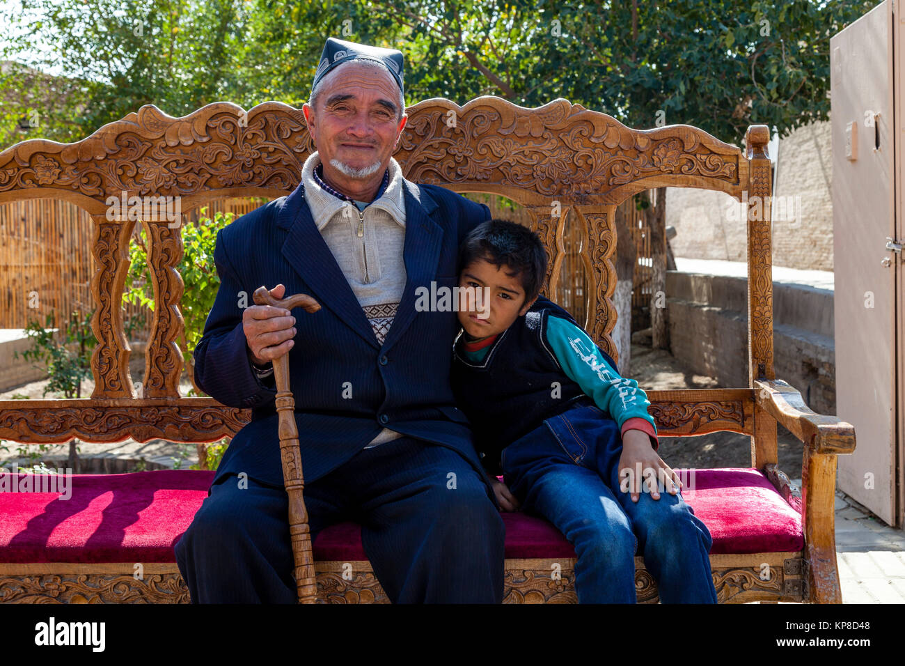 Uzbek Child Smiling High Resolution Stock Photography and Images - Alamy