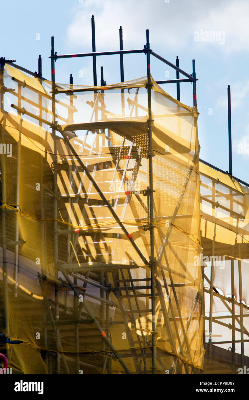 Scaffolding nets hi-res stock photography and images - Alamy