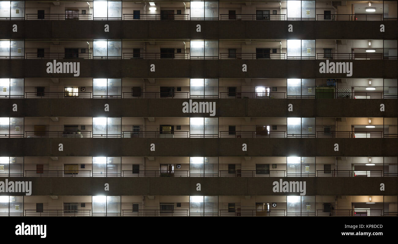 Building background night Stock Photo - Alamy