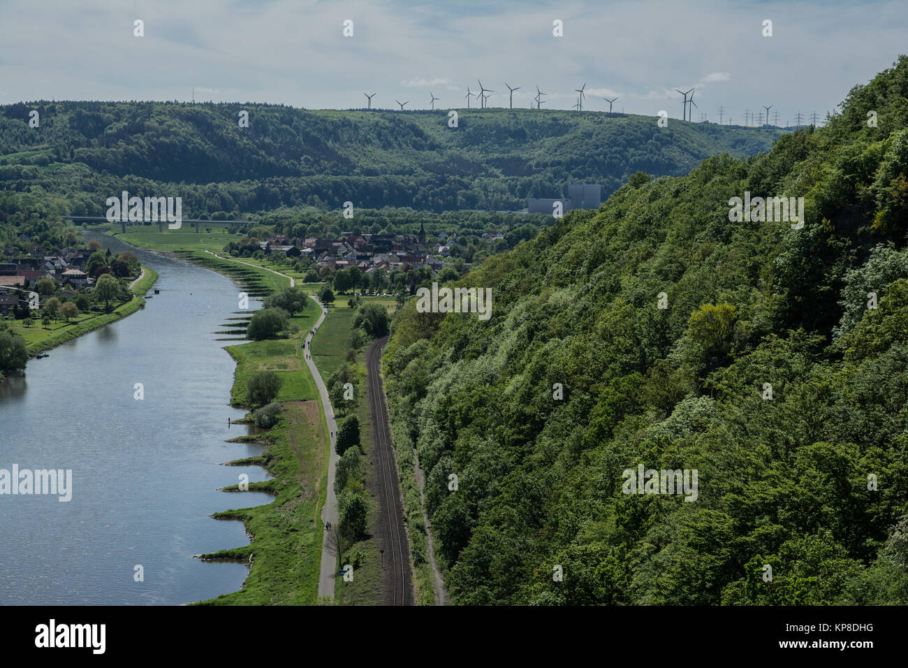 Weser skywalk hi-res stock photography and images - Alamy