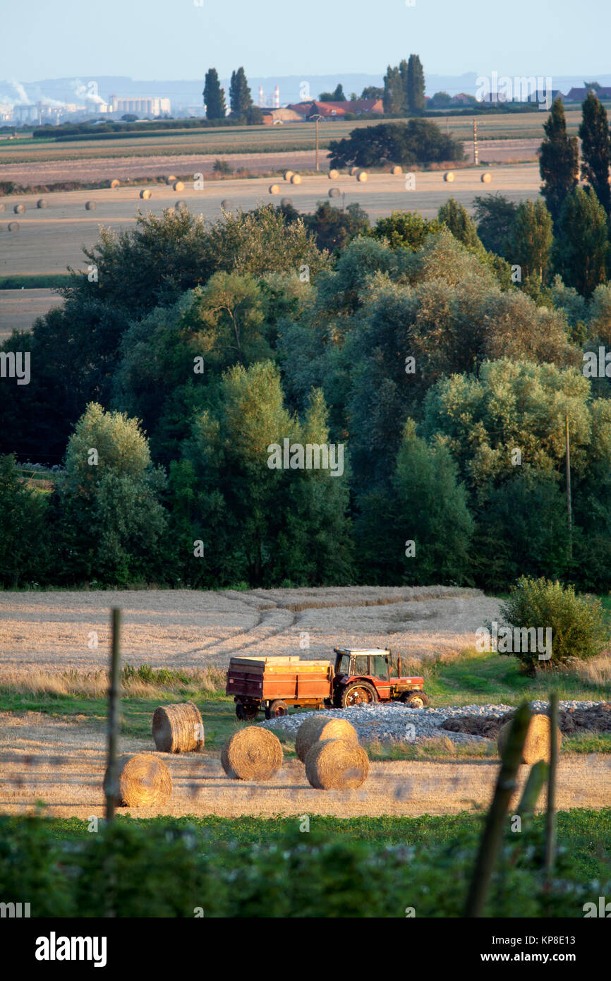 Rural scene in France Stock Photo - Alamy