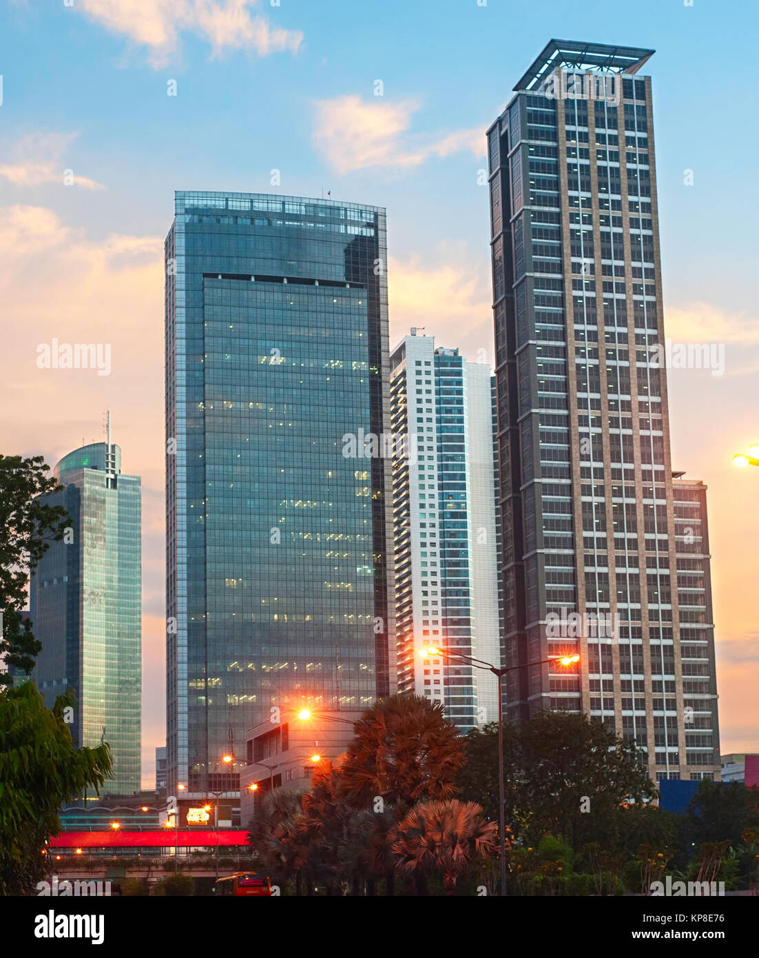 Jakarta city center traffic street hi-res stock photography and images ...