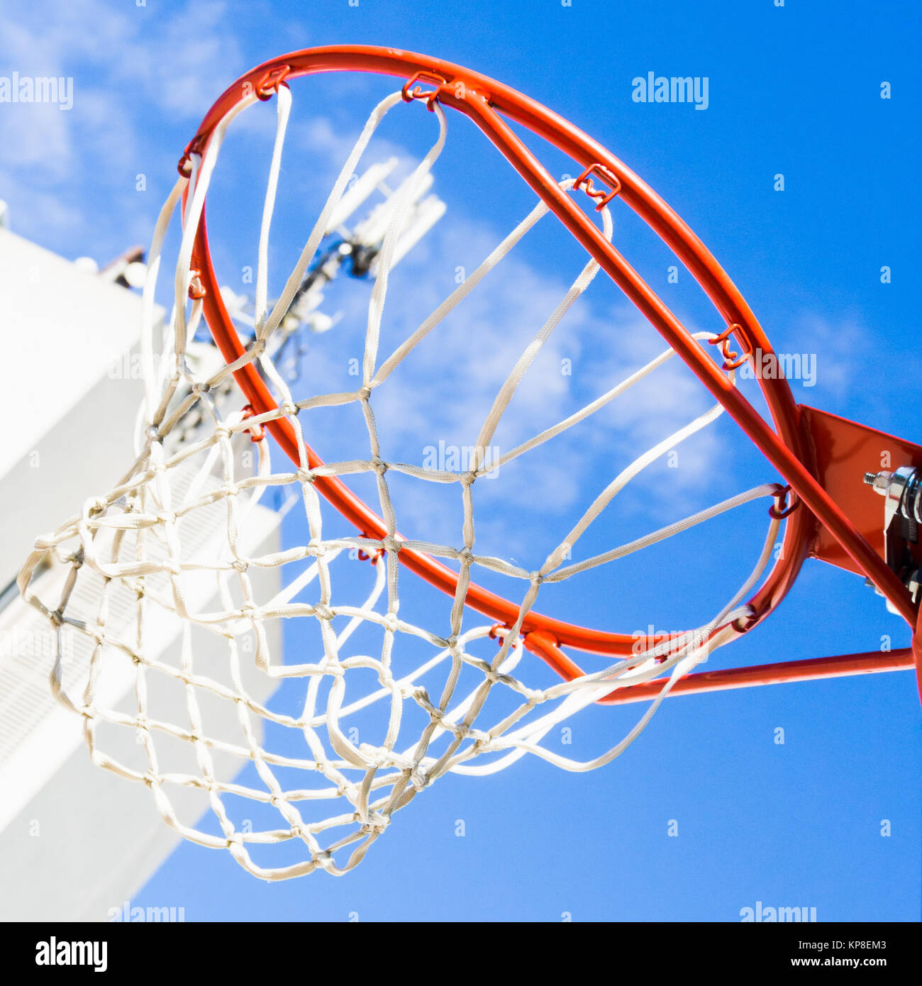 Inside of a basketball Stock Photo - Alamy