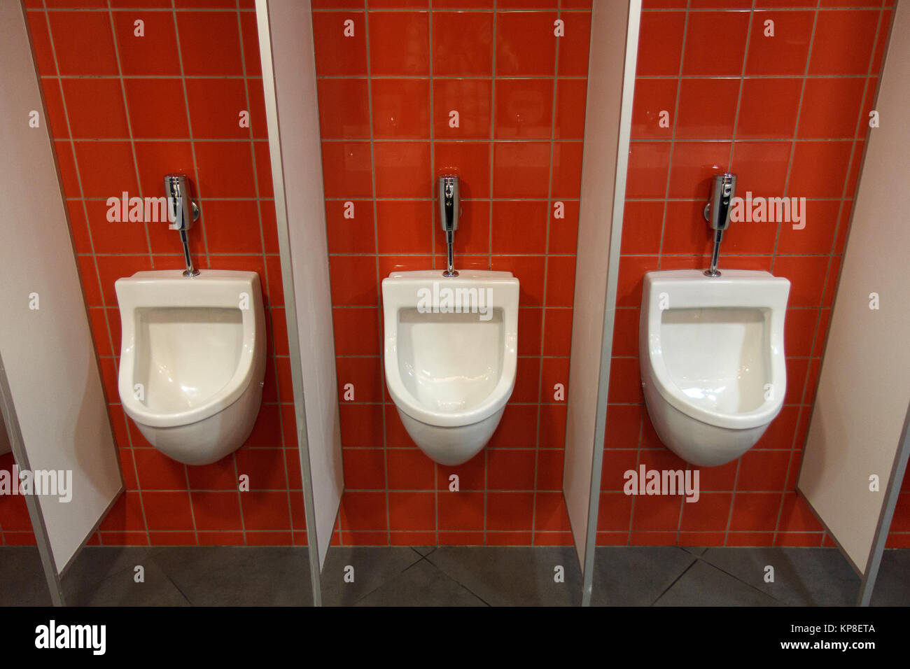 Set of urinals Stock Photo - Alamy