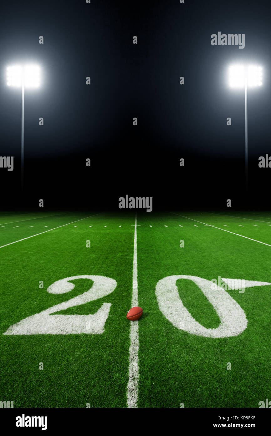 American Football Stadium Lights