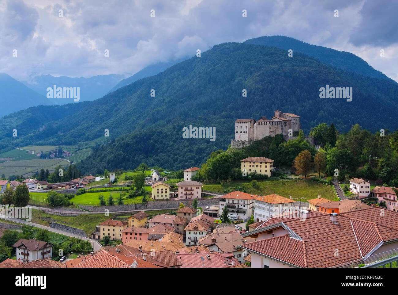 Stenico castle hi-res stock photography and images - Alamy