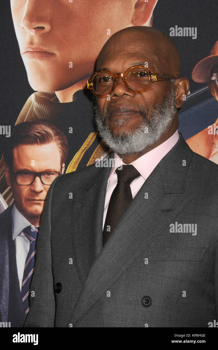 NEW YORK, NY - FEBRUARY 09: Samuel L. Jackson attends the 'Kingsman ...