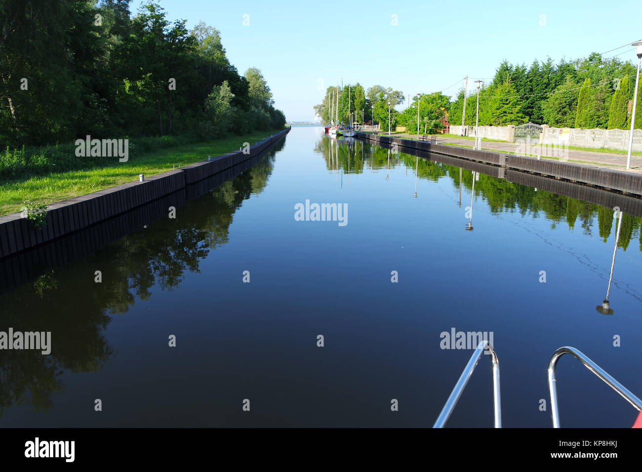 Westpommersche Segelroute, Stepnica Stock Photo - Alamy