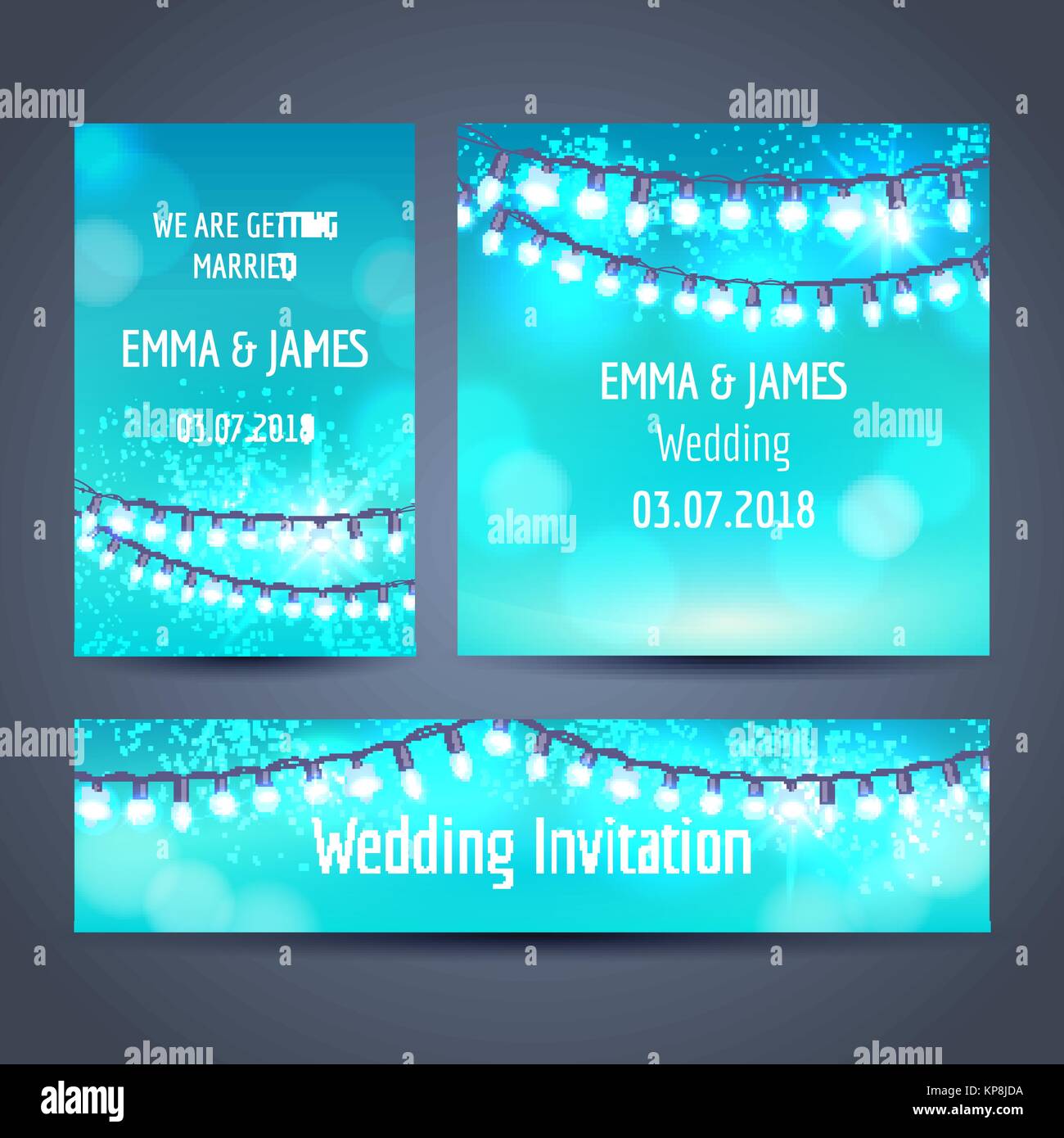 Celebration garlands Stock Vector Images - Alamy