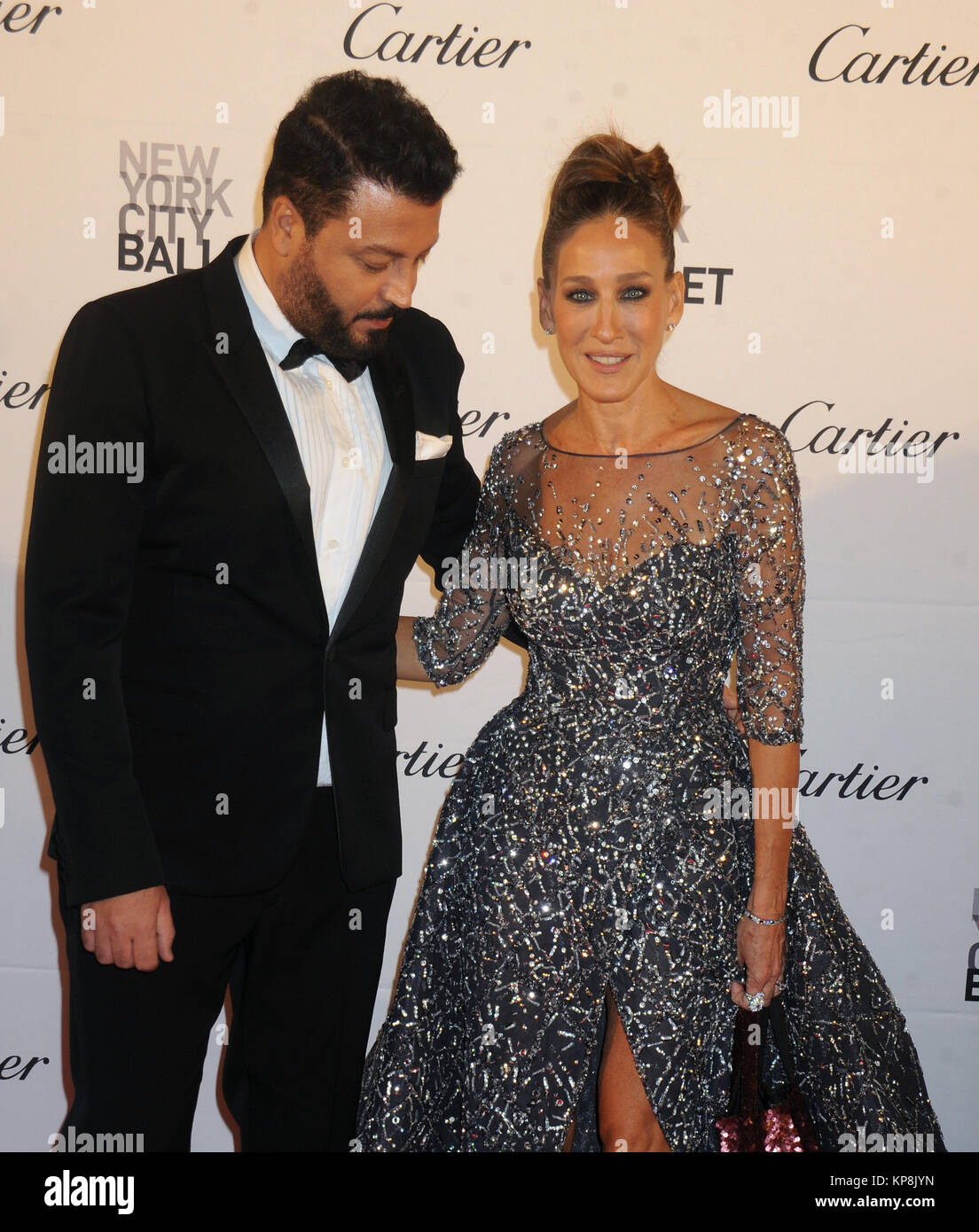 NEW YORK, NY - SEPTEMBER 30: Sarah Jessica Parker, Zuhair Murad attends ...