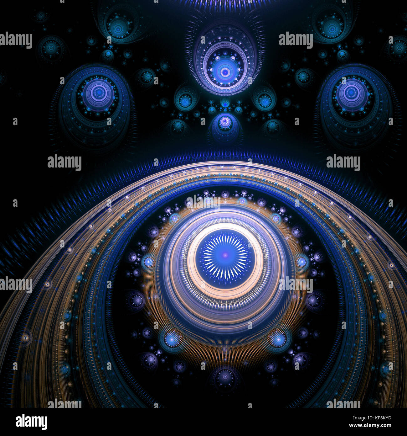 Abstract dark background computer-generated image Stock Photo - Alamy