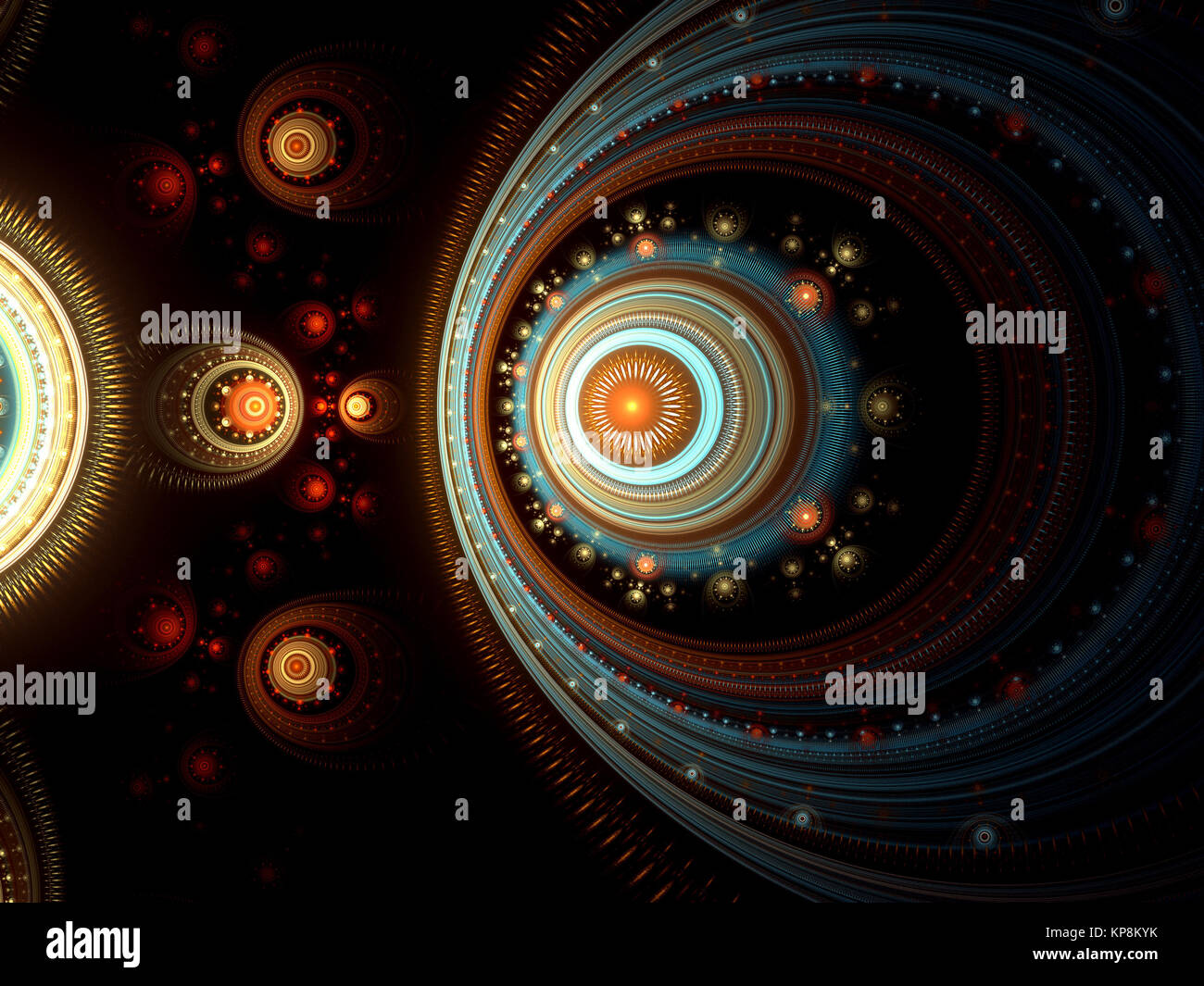 Abstract dark background computer-generated image Stock Photo - Alamy