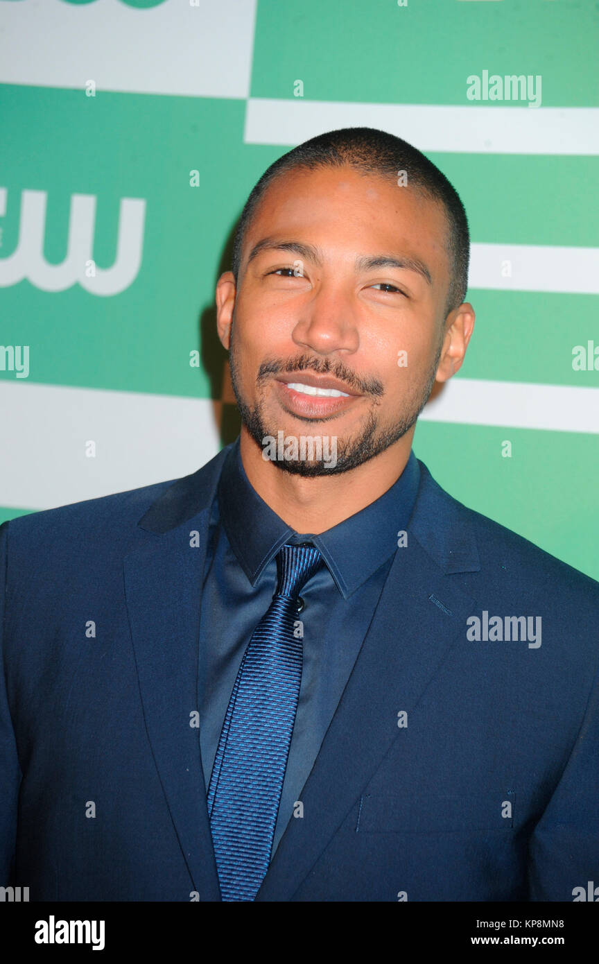 NEW YORK, NY - MAY 14: Charles Michael Davis attends the CW Network's ...