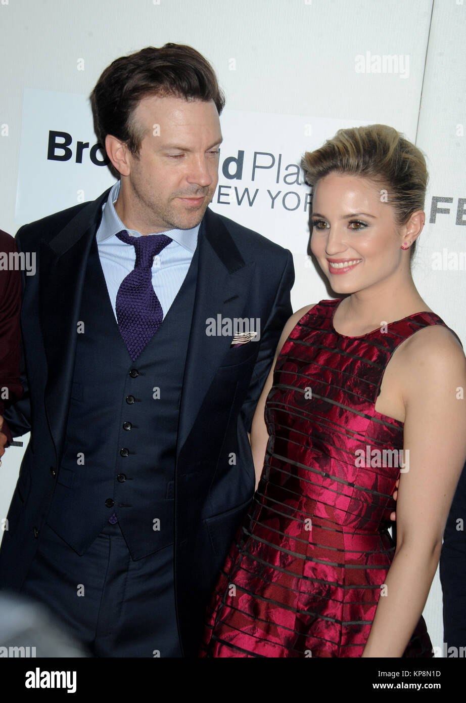 NEW YORK, NY - APRIL 18: Jason Sudeikis, Dianna Agron attends 2015 ...