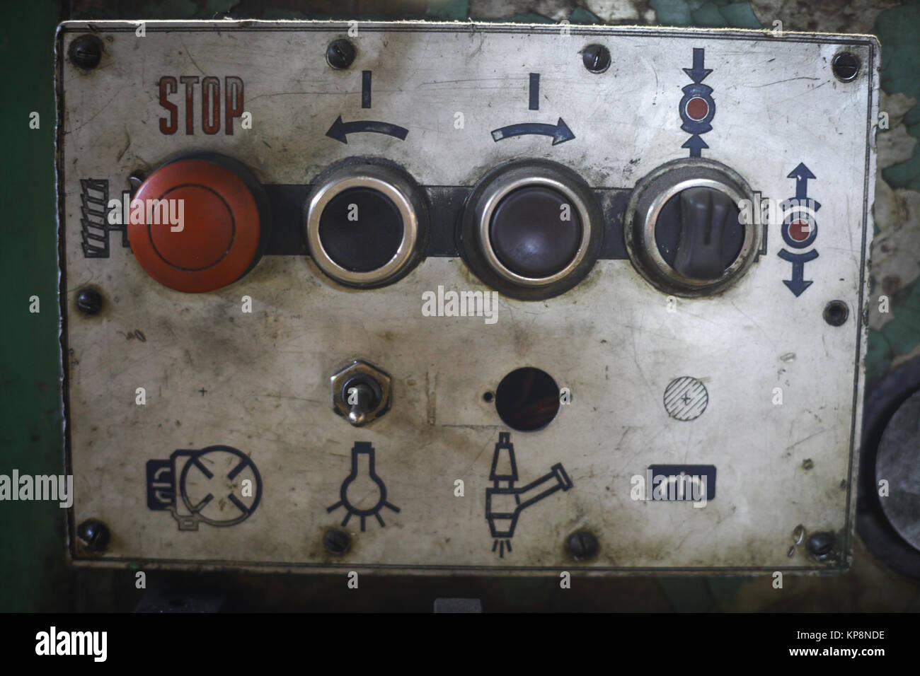 Vintage control station hi-res stock photography and images - Alamy