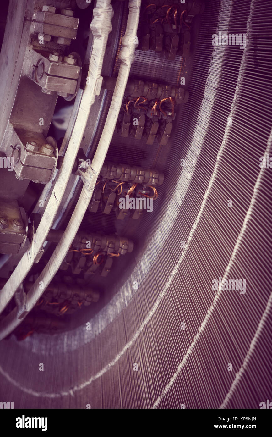 Power generator stator hi-res stock photography and images - Alamy