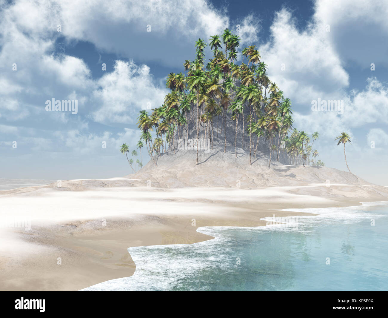 island in ocean Stock Photo - Alamy