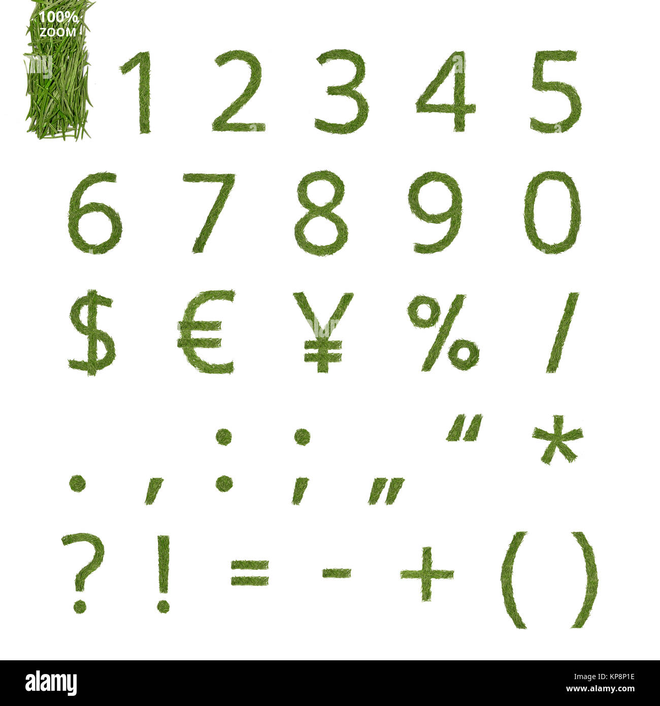 Numbers and punctuation marks hi-res stock photography and images - Alamy