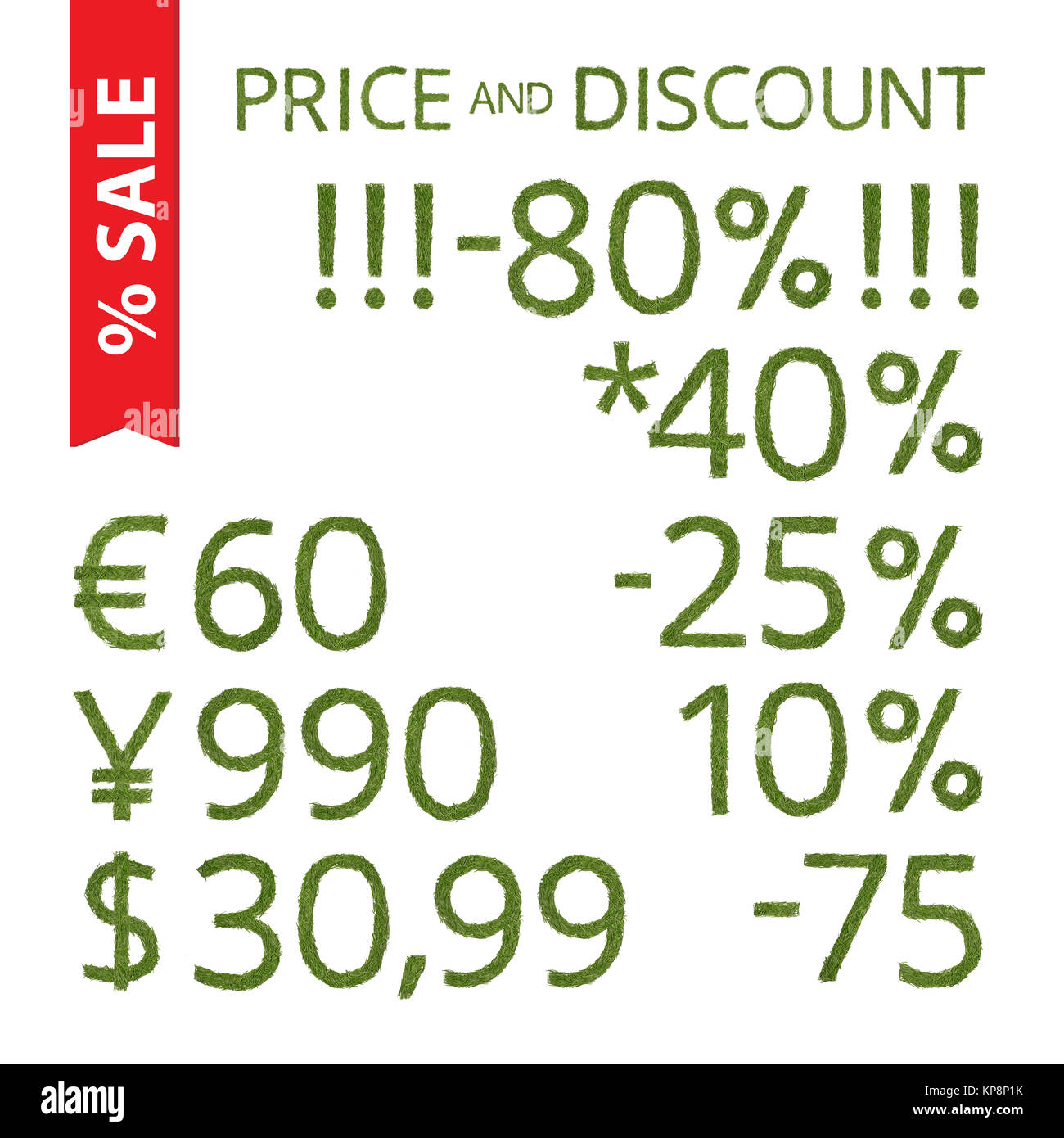 Price marks Cut Out Stock Images & Pictures - Alamy