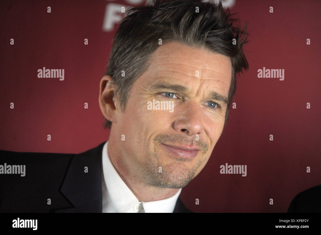 NEW YORK, NY - MARCH 12: Ethan Hawke attends as Champagne Piper ...