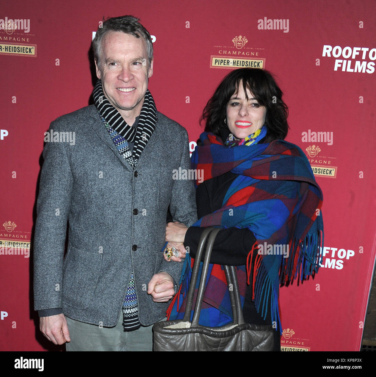 NEW YORK, NY - MARCH 12: Tate Donovan, Parker Posey attends as ...