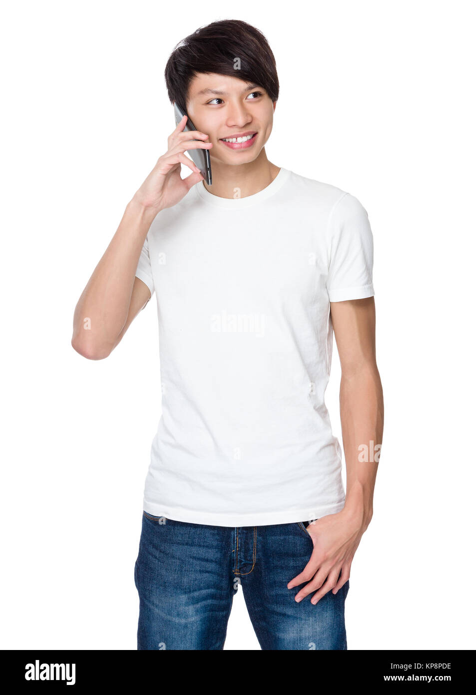 Chat on hold Cut Out Stock Images & Pictures - Alamy