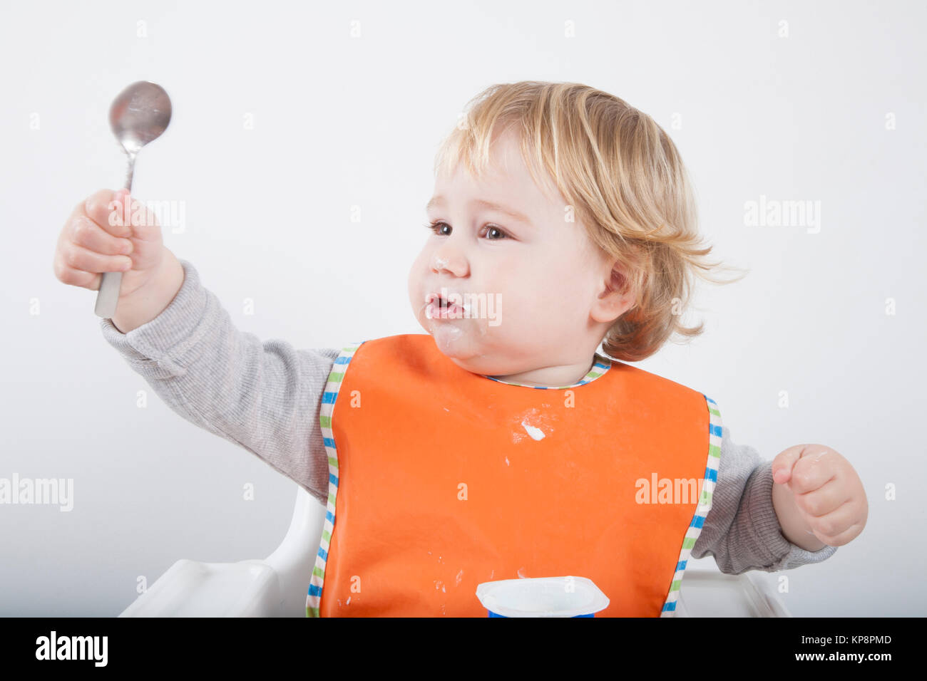 eating spoon up Stock Photo - Alamy