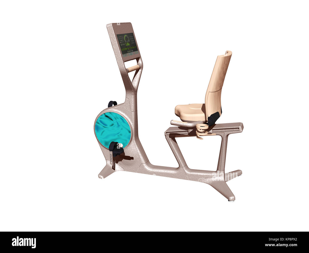 Ergometer for fitness Stock Photo - Alamy