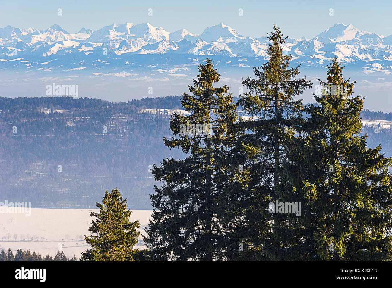 vue des alpes Stock Photo - Alamy