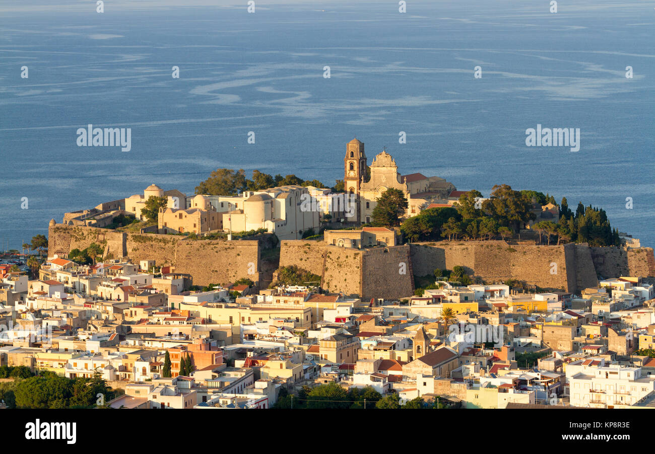 The fortress of lipari hi-res stock photography and images - Alamy