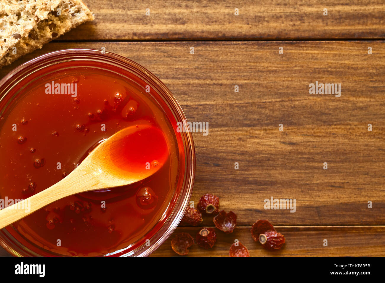 Rose Hip Jam Stock Photo - Alamy