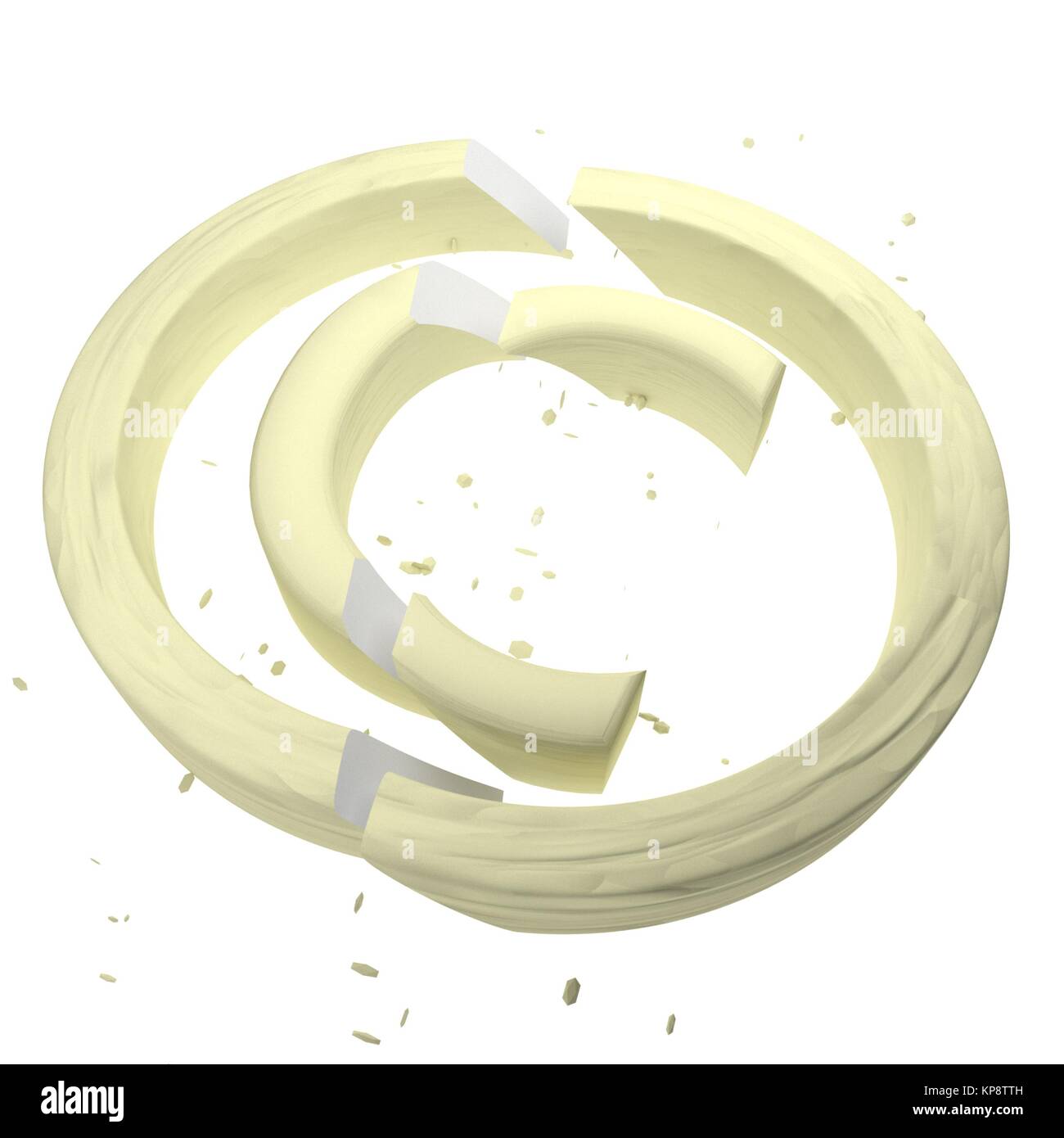 Broken data icon Cut Out Stock Images & Pictures - Alamy