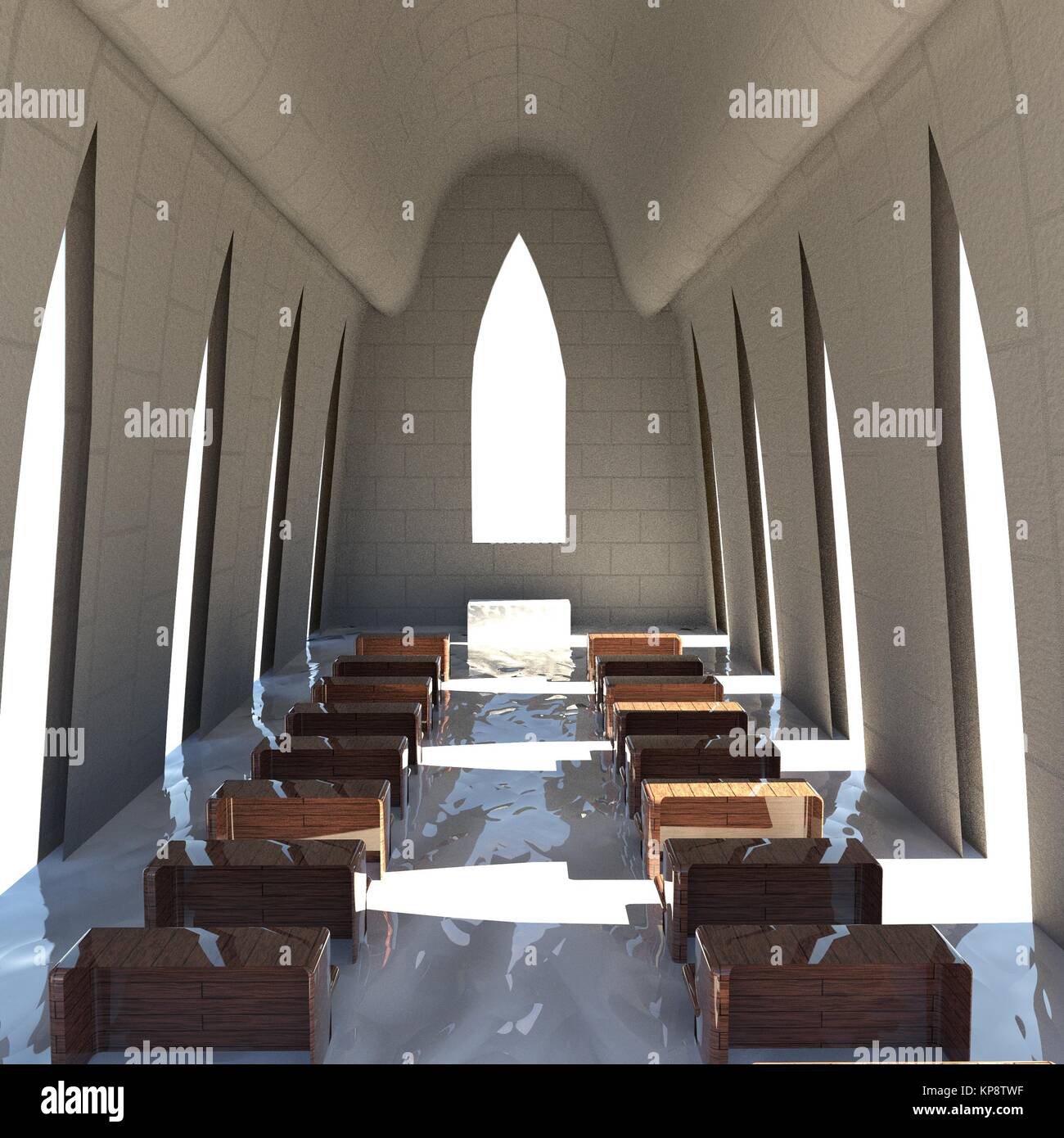 Temple, 3d render Stock Photo - Alamy