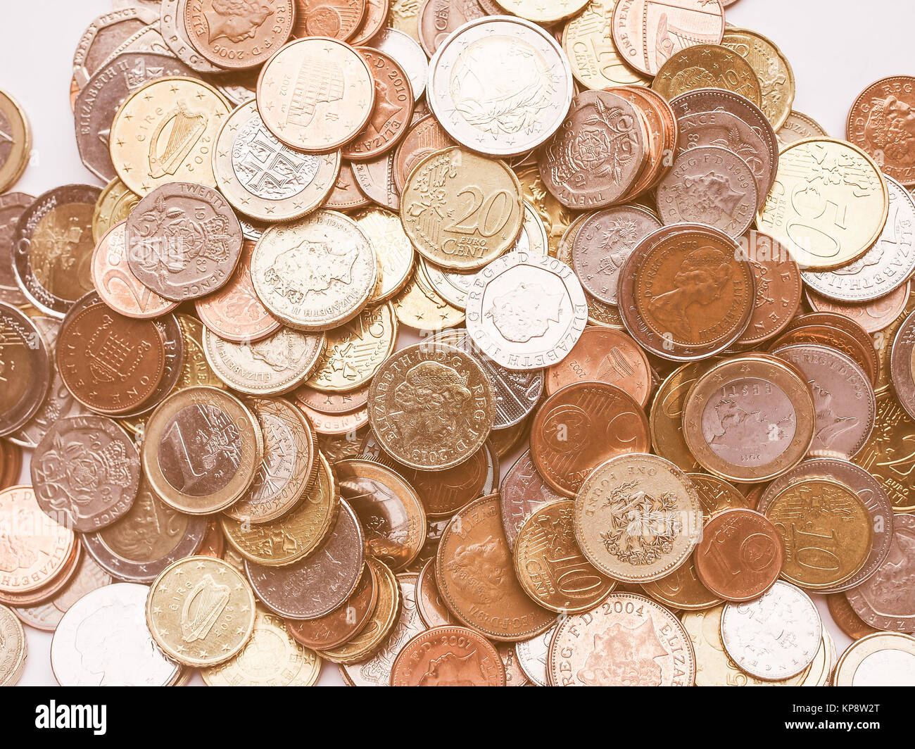 2015 pound coin hi-res stock photography and images - Alamy