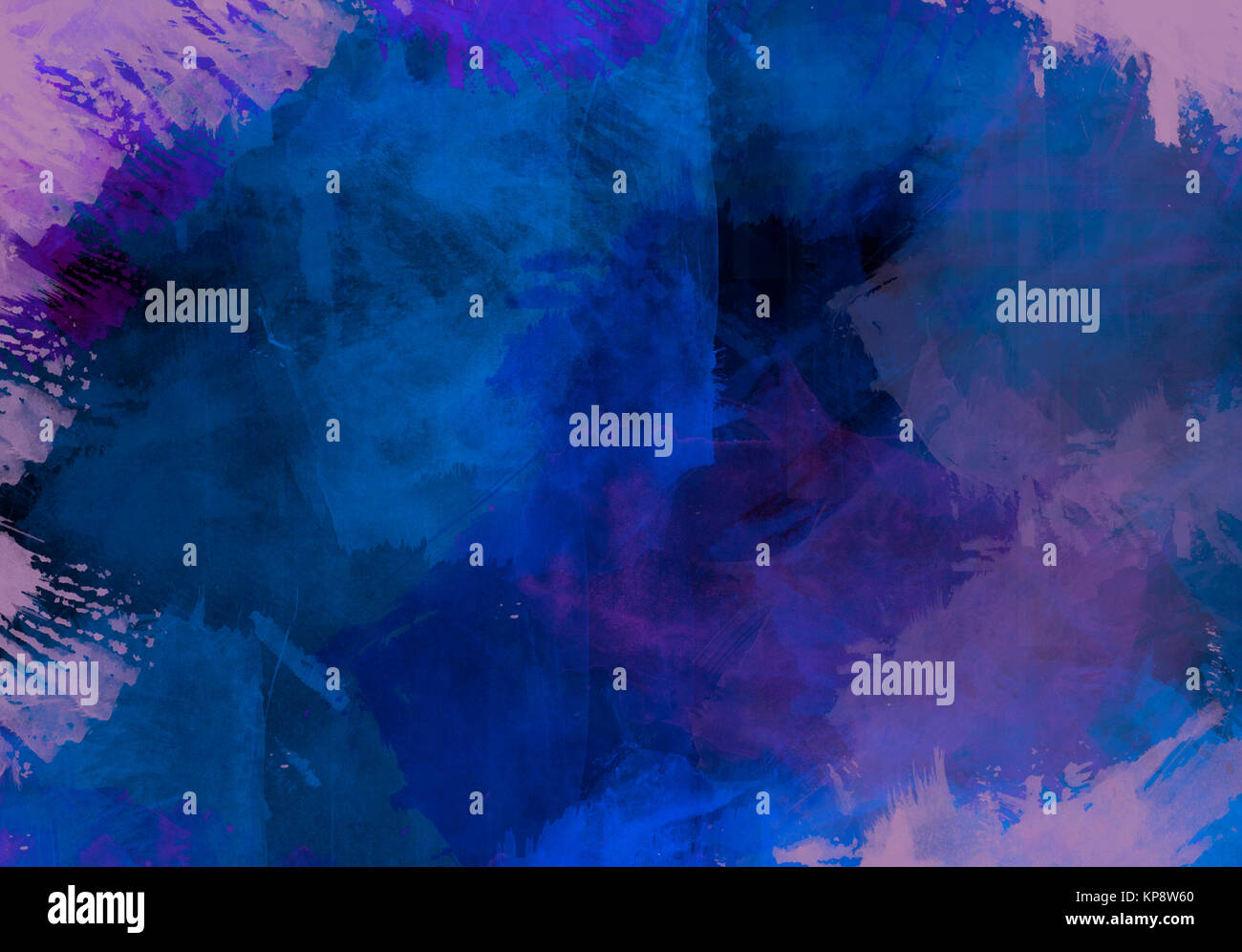 Abstract water colour brush effect Stock Photo - Alamy