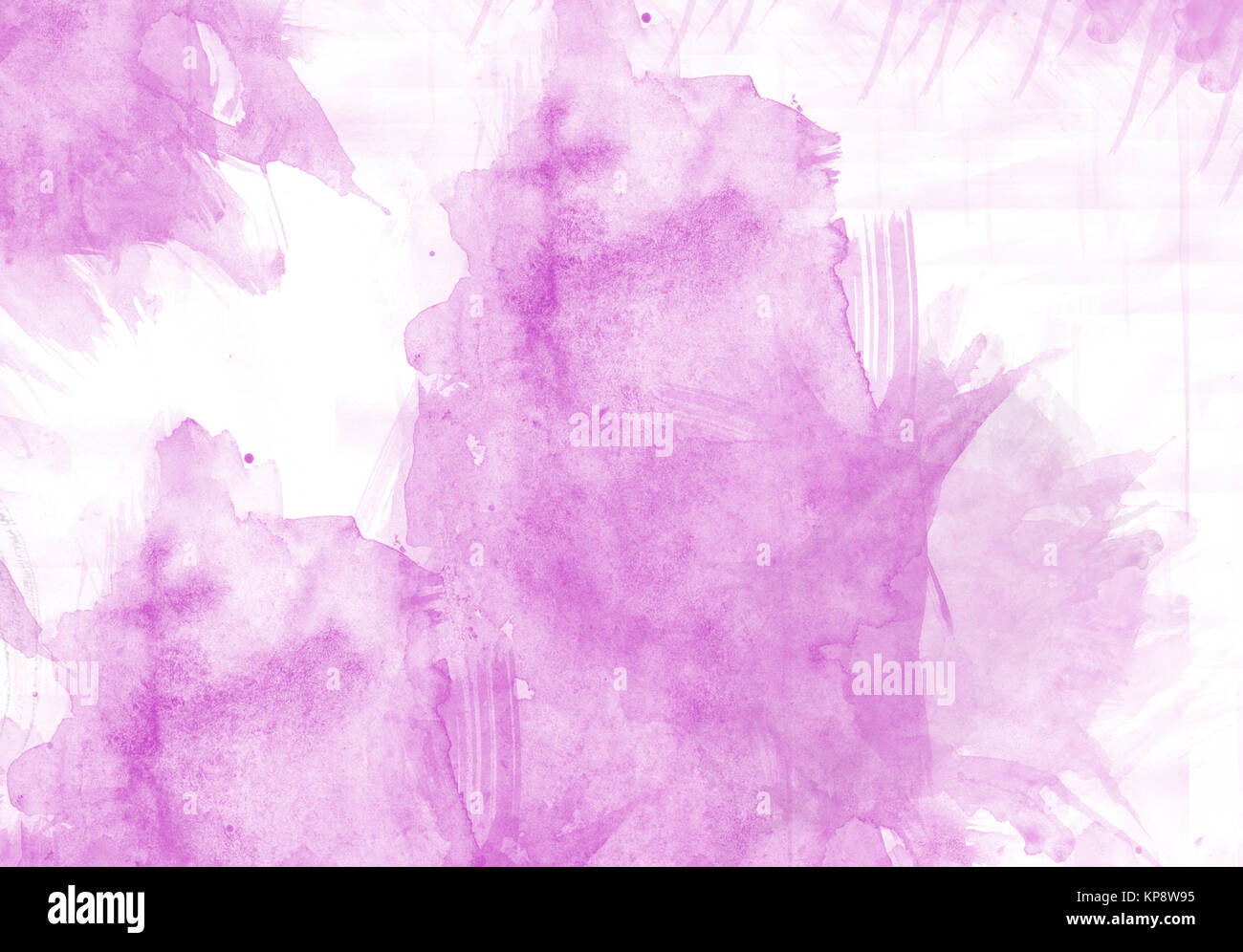 Abstract water colour brush effect Stock Photo - Alamy