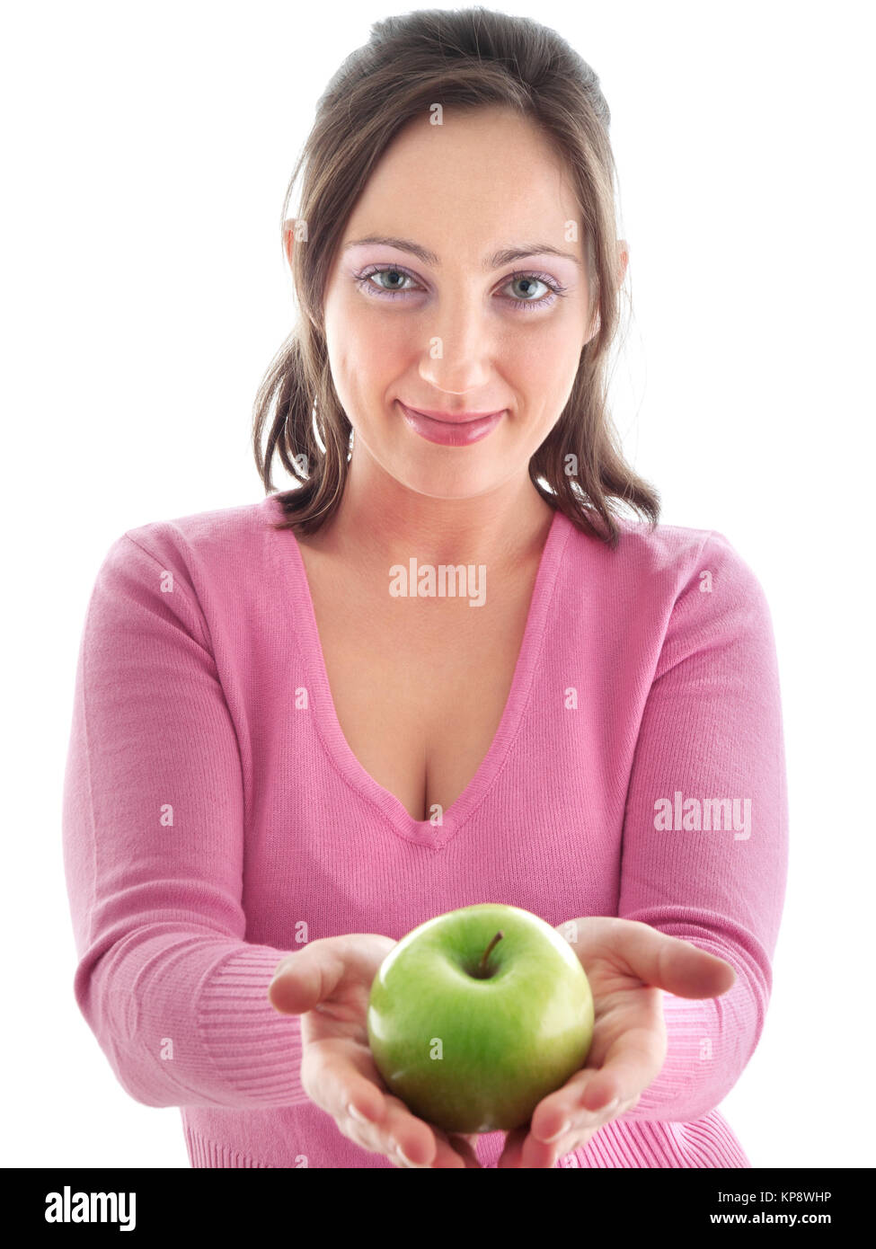 Female with green apple,Female with green apple,Female with green apple ...