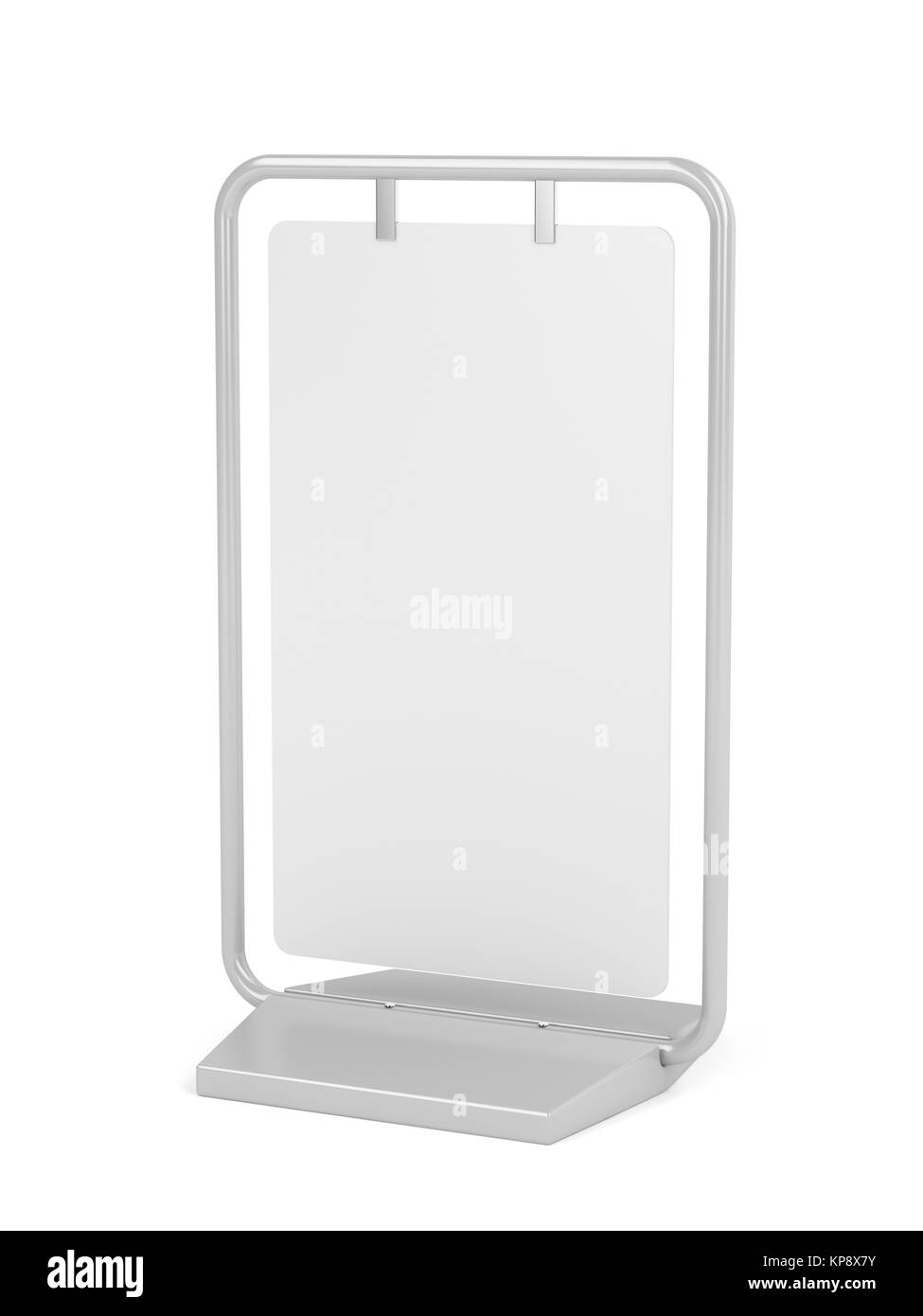 Plastic sign stand Black and White Stock Photos & Images - Alamy