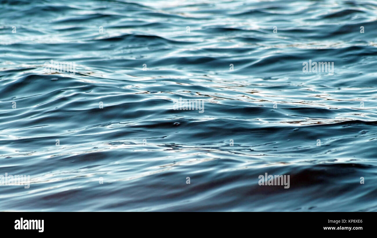 Beautiful calming Turquoise waters with small ripples on surface Stock ...