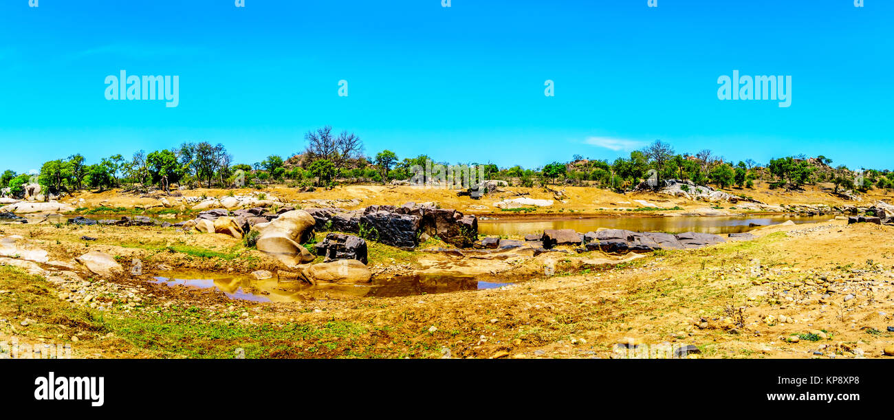 Panorama of the Landscape around the Olifants River near Phalaborwa in ...