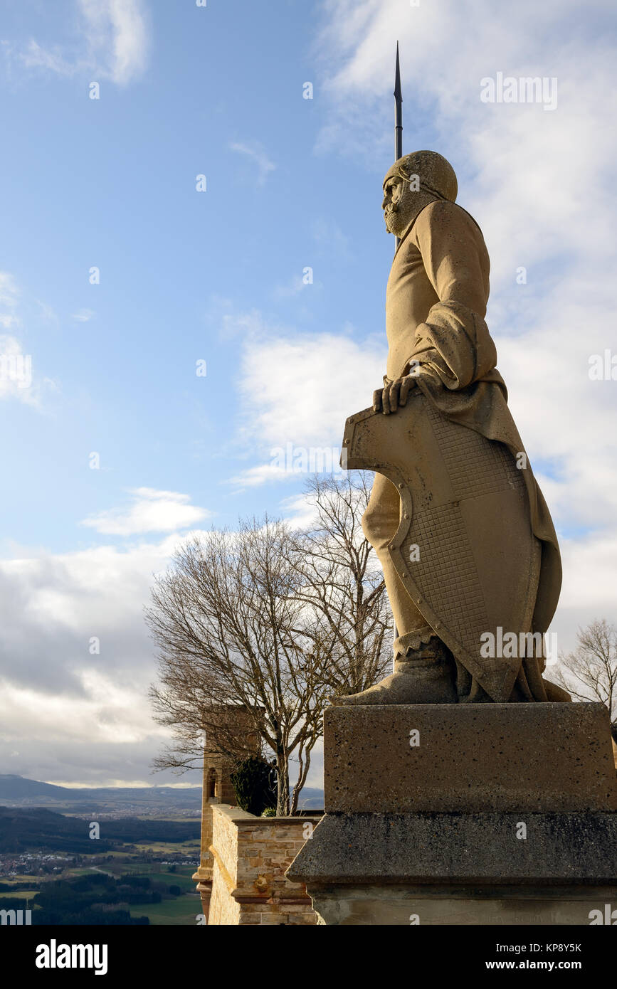 Guardian of a Hohenzollern Castle Stock Photo - Alamy