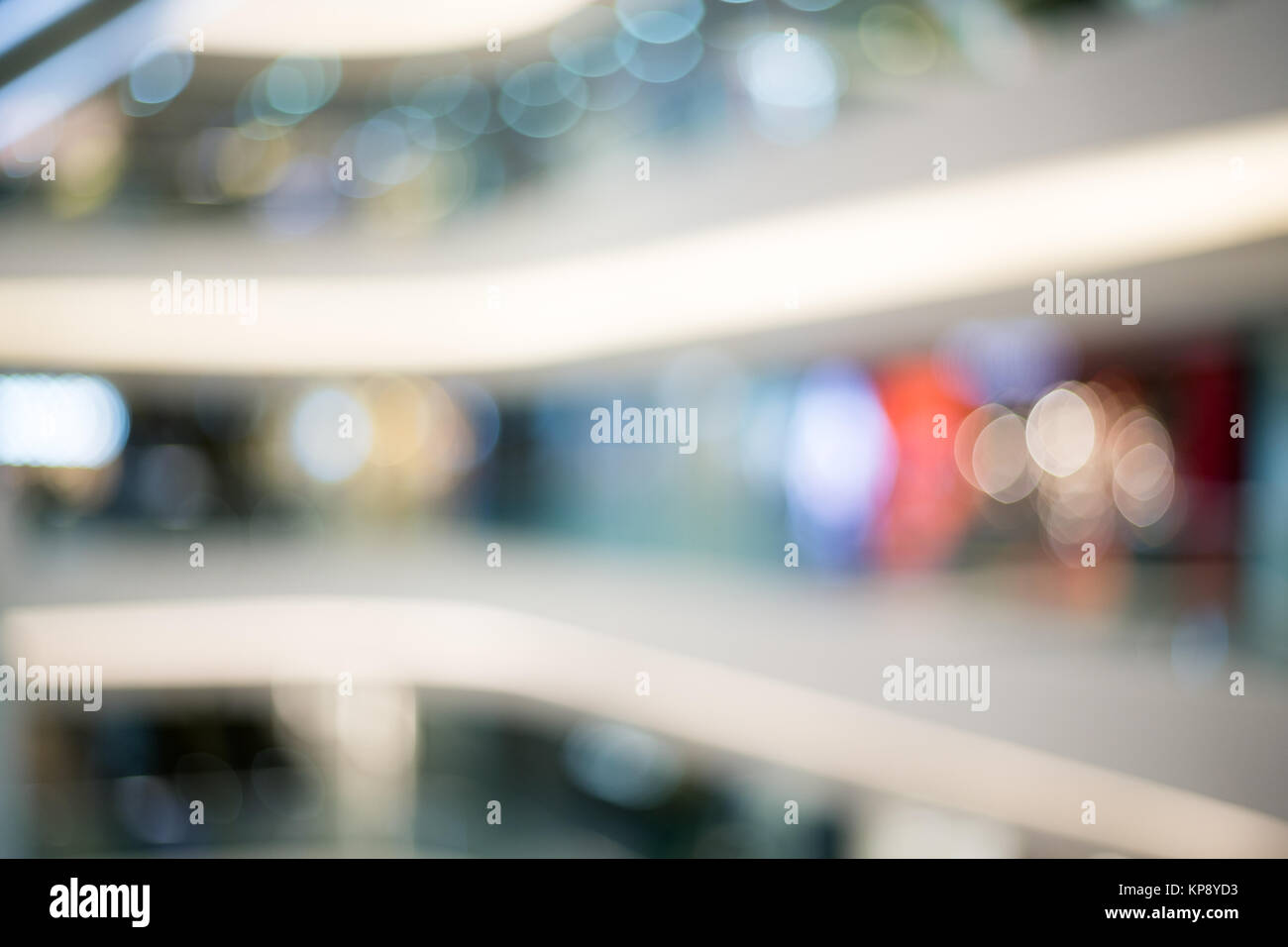 Shopping mall department store, image blur background Stock Photo - Alamy