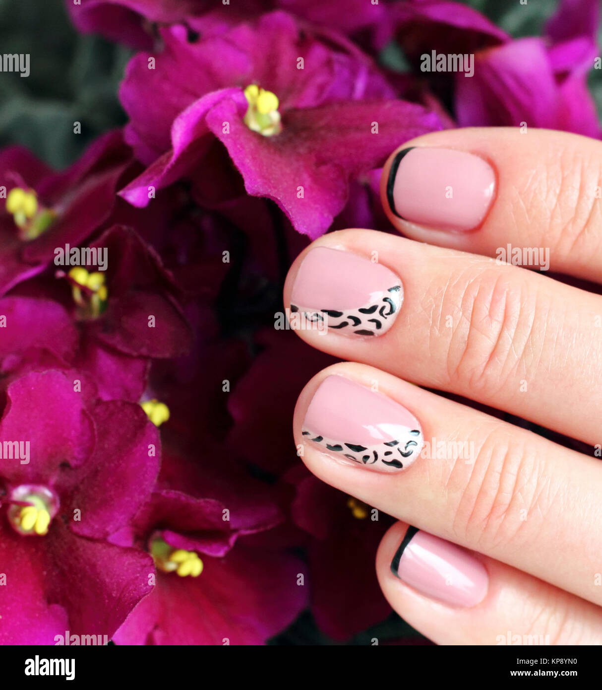 Nice fingernails hi-res stock photography and images - Alamy