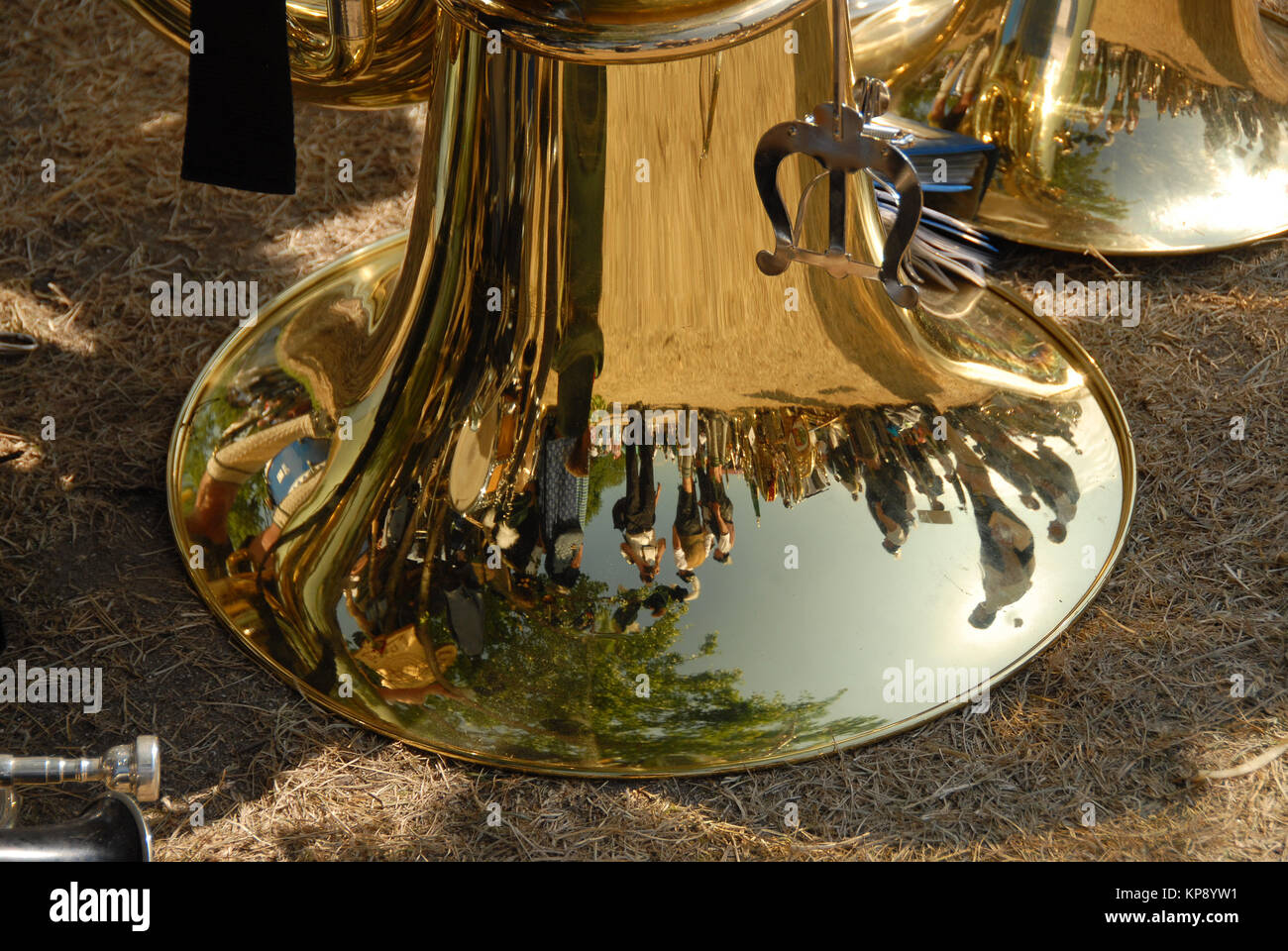 Brass band instruments hi-res stock photography and images - Alamy