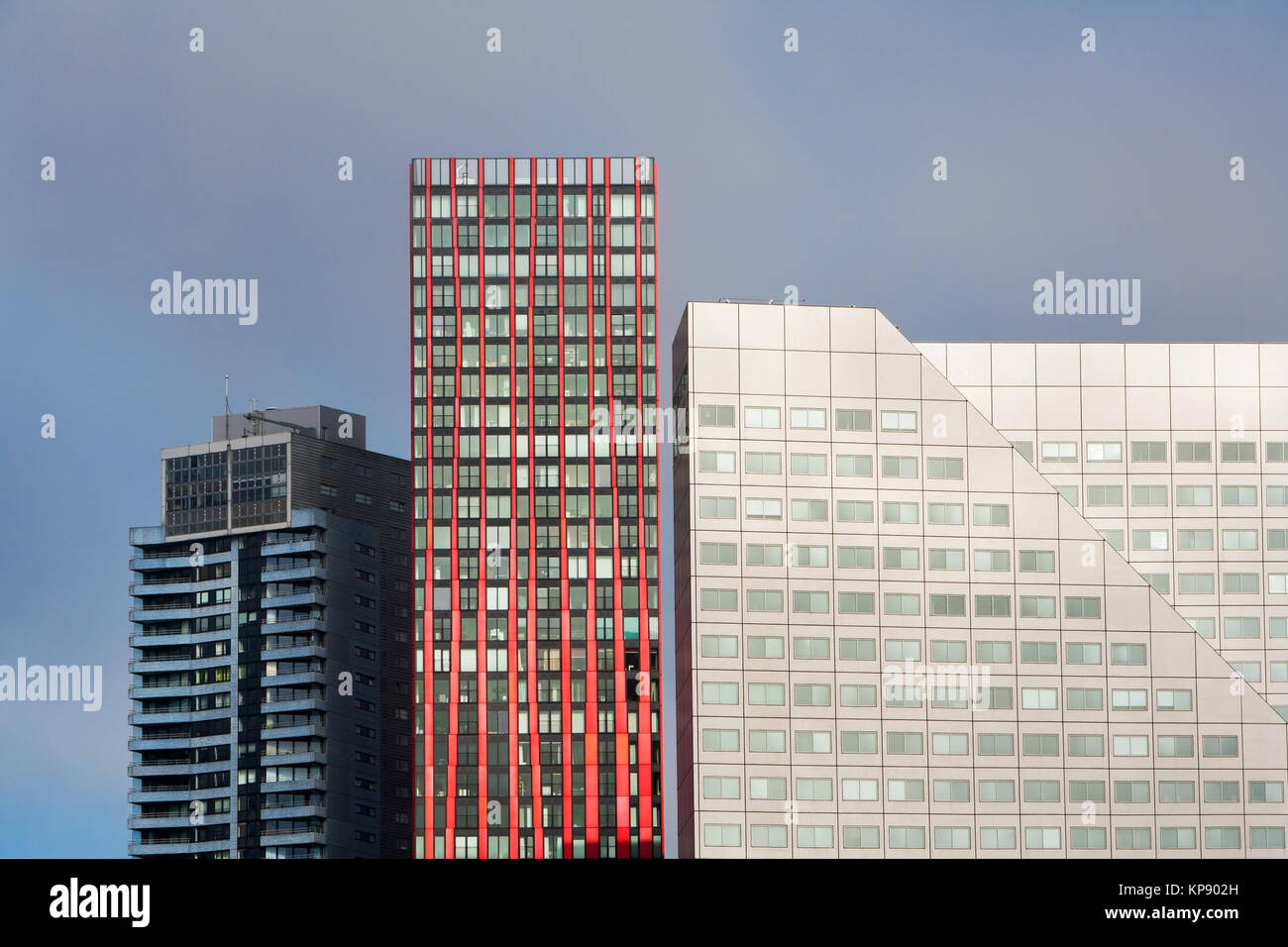 Architecture buildings block flats netherlands hi-res stock photography ...