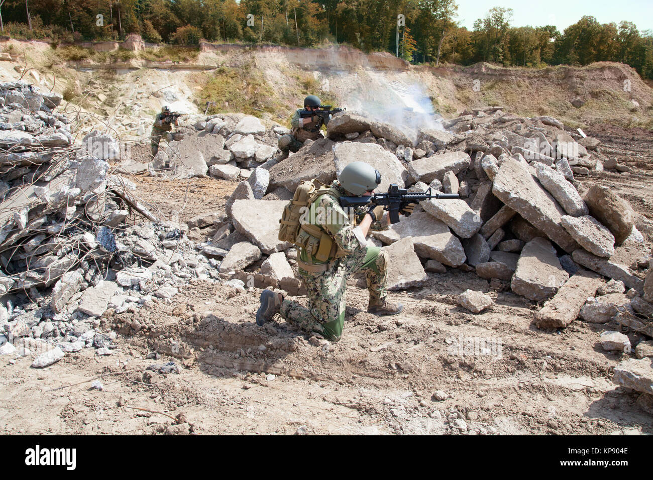 Navy SEAL Team Stock Photo - Alamy